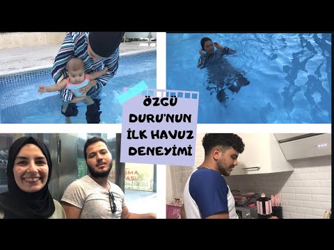 VLOG 22 | AZ DAHA BOĞULUYORDUM😂 | MURAT’IN KISKANÇLIKLARI🙃 | ÖZGÜ DURU HAVUZDA❤️