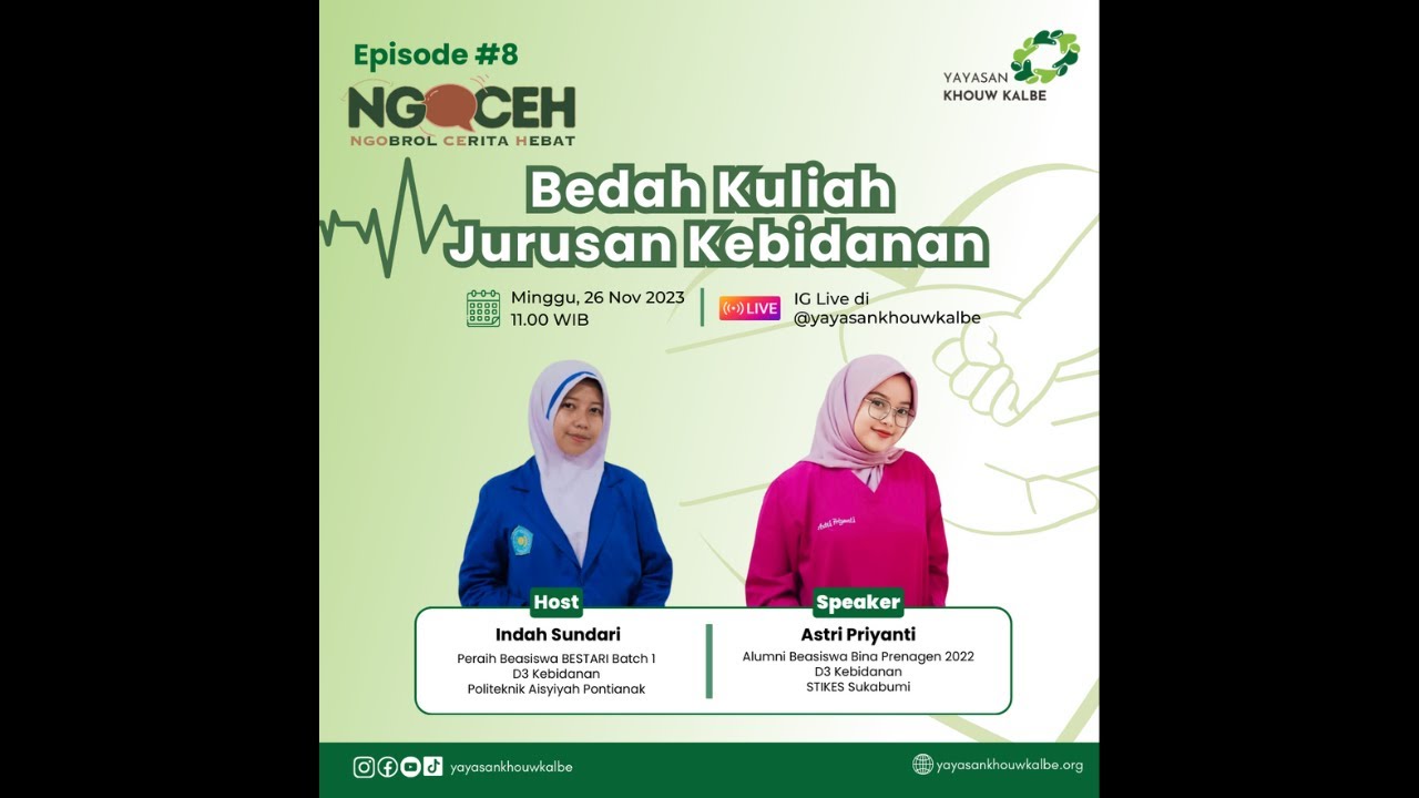 NGOCEH Eps. #8: Bedah Kuliah Jurusan Kebidanan - YouTube