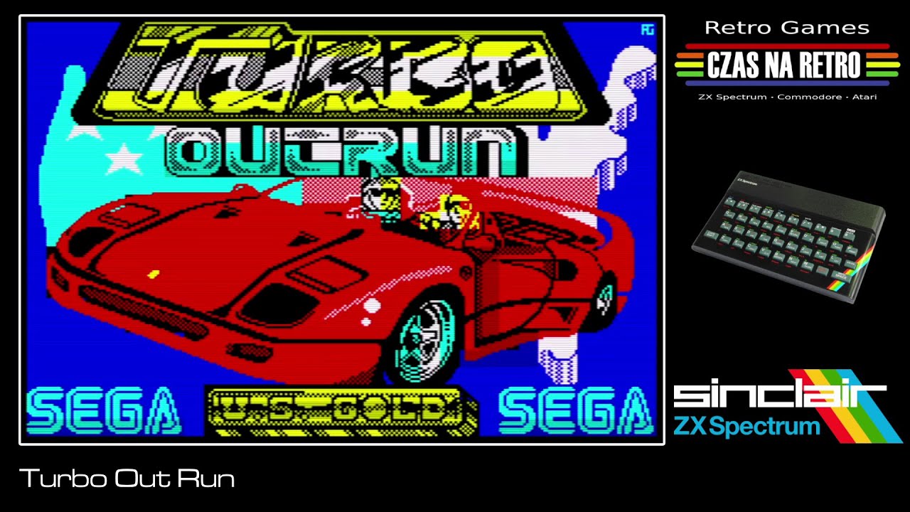 Turbo Out Run (1989) - ZX Spectrum - YouTube