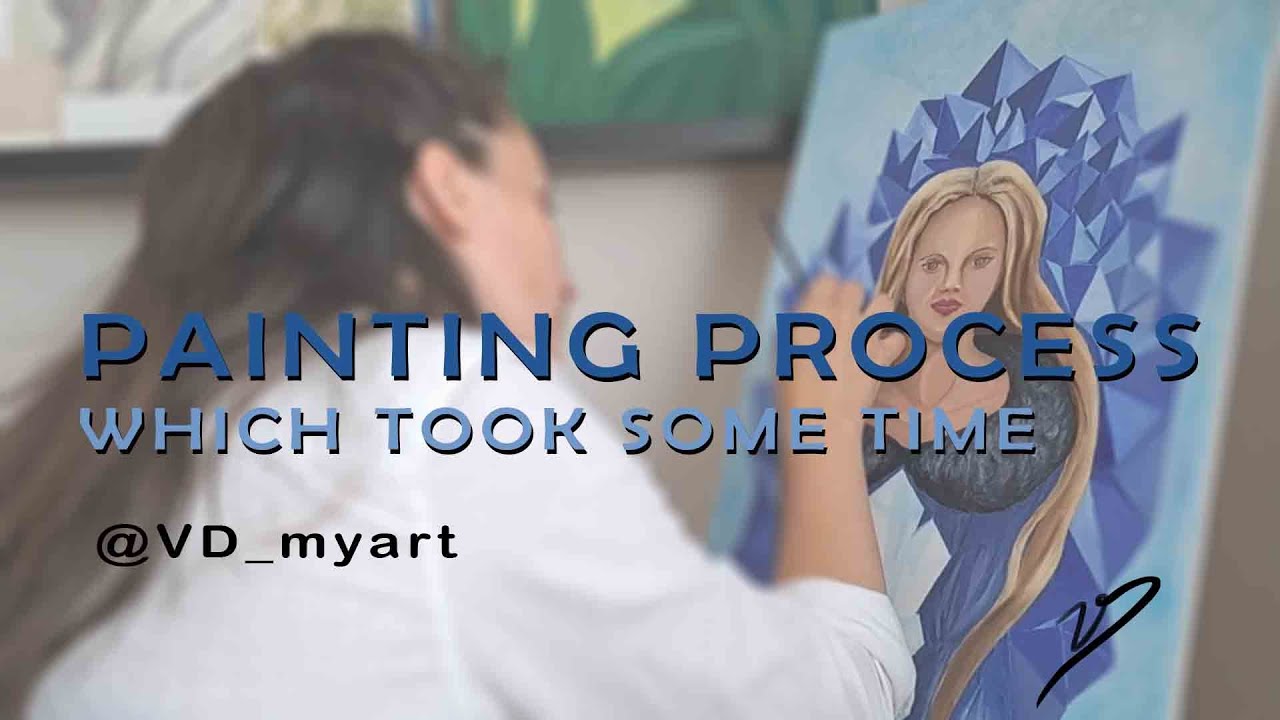 How a made the whole artwork, from start to finish. Whole Art process ...