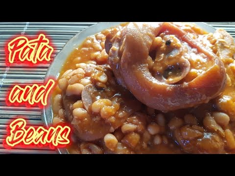 Pork Pata and Beans - YouTube