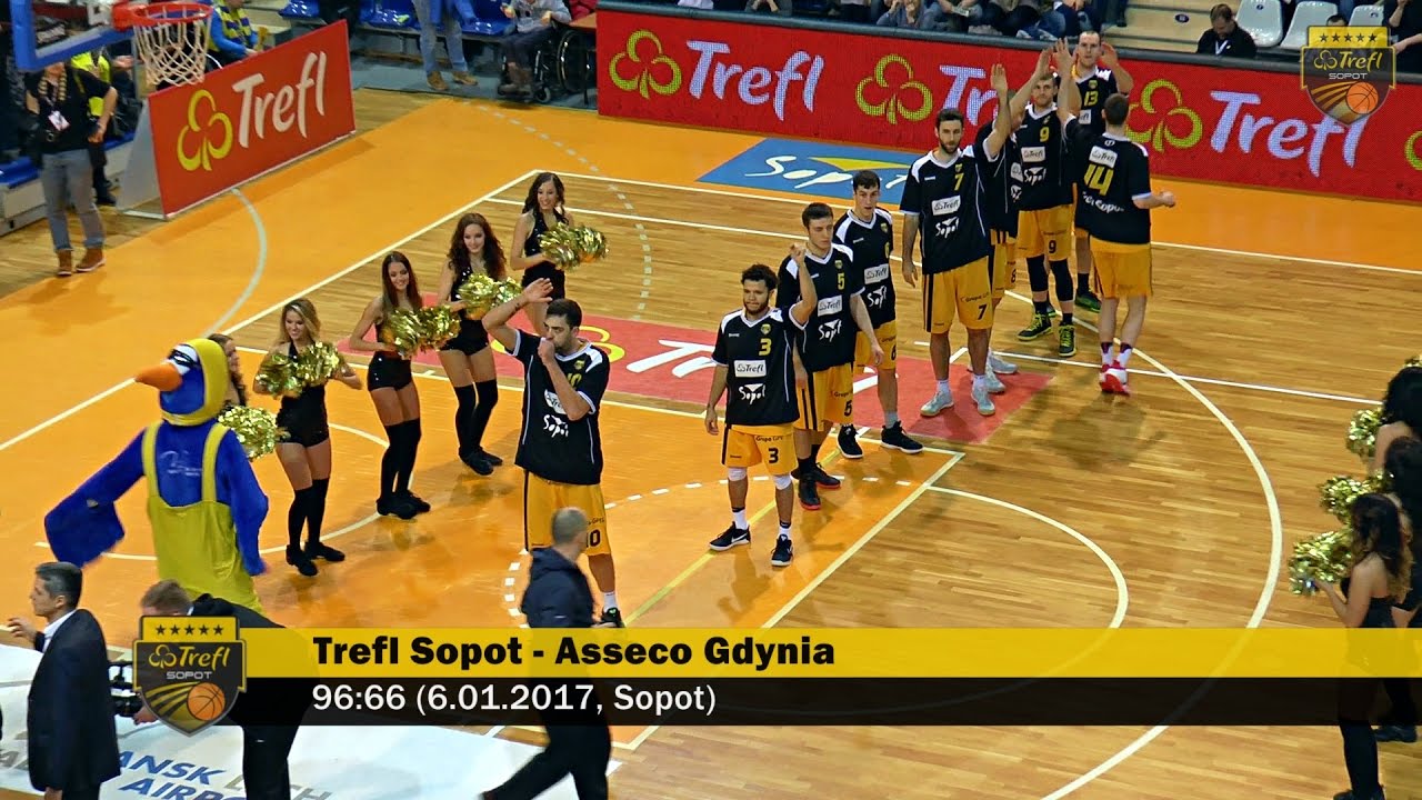 Trefl Sopot - Asseco Gdynia 96:66 | Trefl Sopot - YouTube