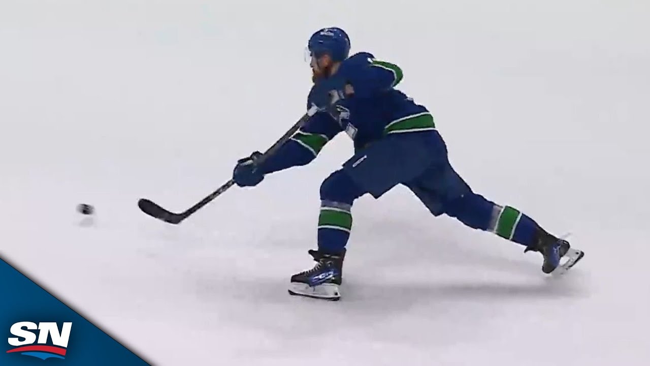 Filip Hronek Rips Point Shot To Record First Career Playoff Goal - YouTube