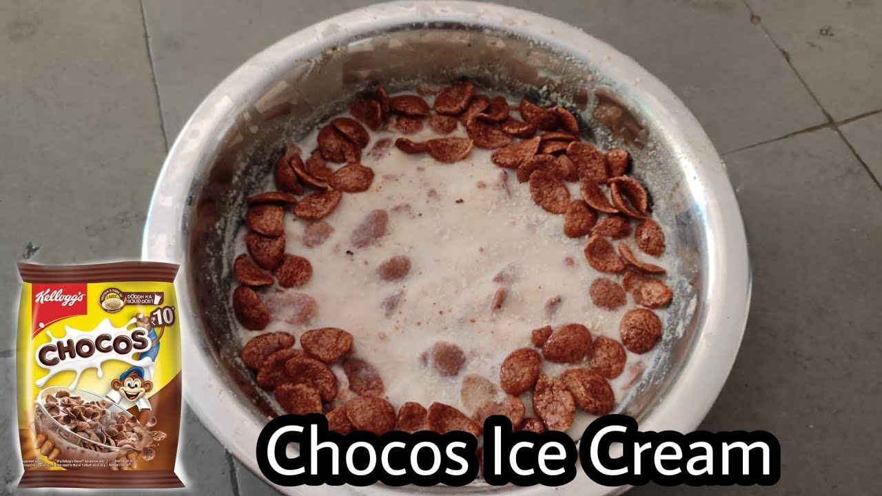 Ice Cream || Chocos Ice Cream Recipe || #kids #sweet #icecream #dessert ...