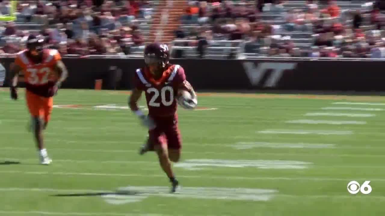 Highlights from Virginia Tech Spring Game - YouTube