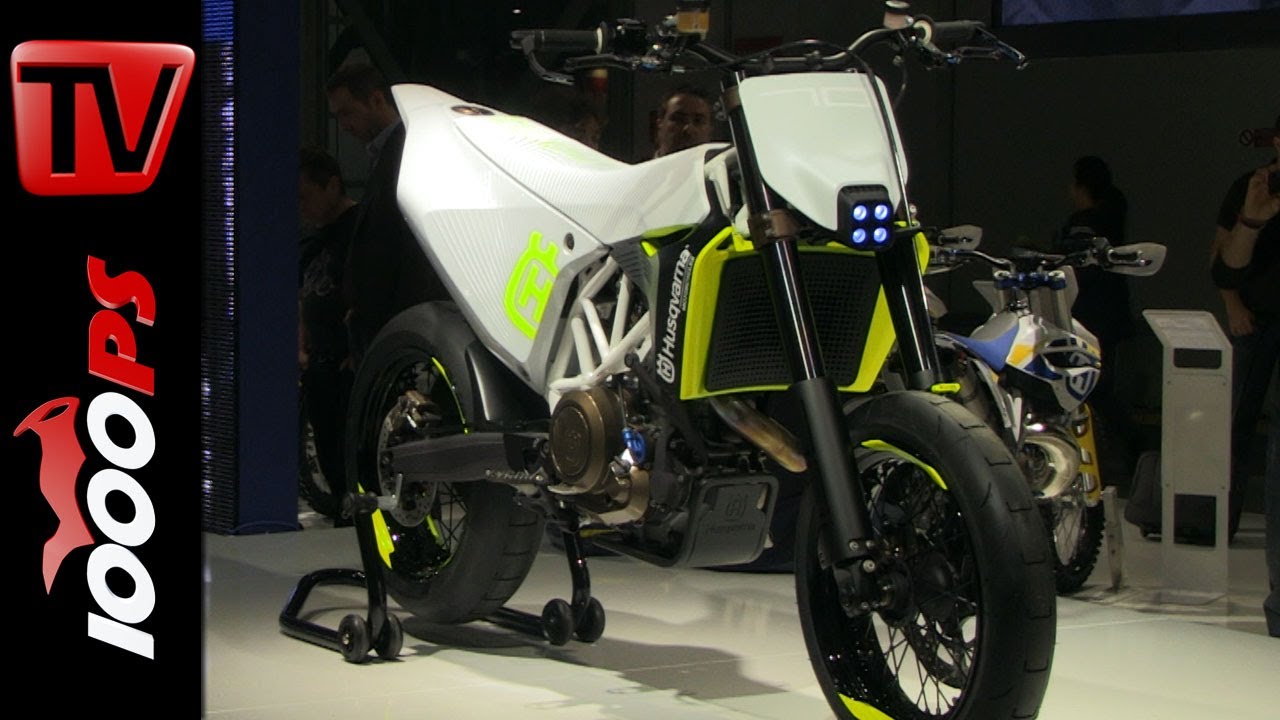Video: Husqvarna 701 Supermoto Concept 2014 @EICMA 2013