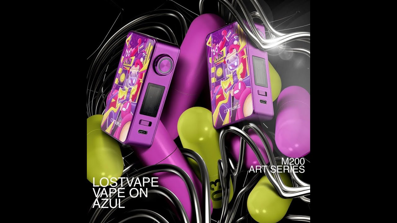 Centaurus Quest M200 Box Mod Chaos Topus Edition by Lost Vape x Vape on ...