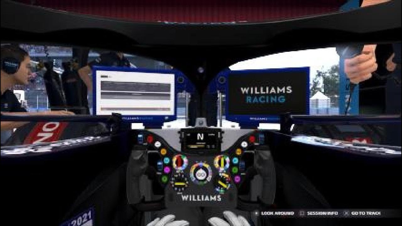 F121 Williams Spain free trial & setup power - YouTube