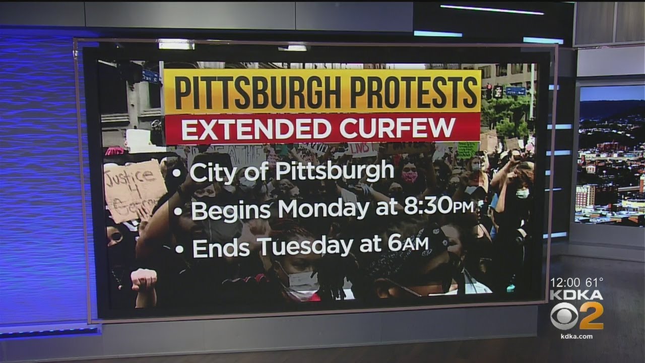 City Of Pittsburgh Extends Curfew For Another Night Following Protests ...
