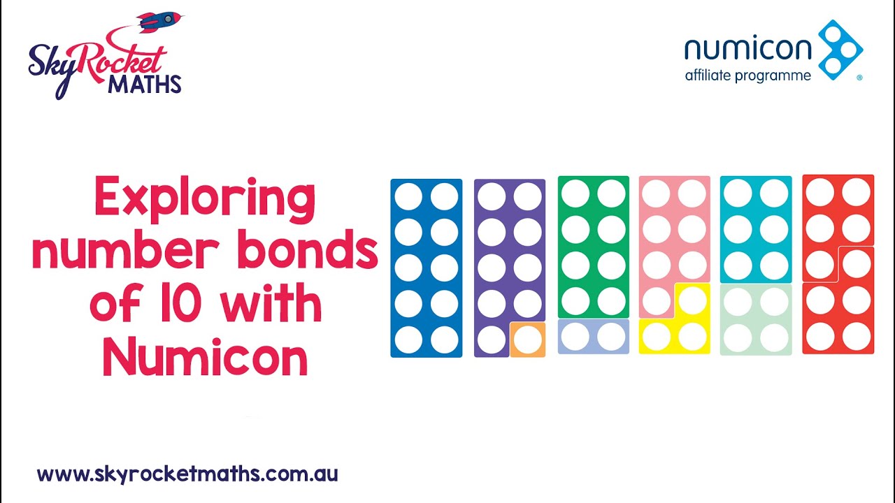Explore number bonds of 10 with Numicon. - YouTube