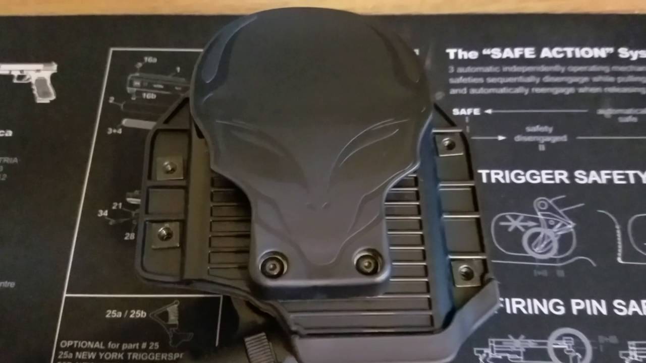 Alien Gear Cloak MOD OWB Review Part 2. Big Man Review - YouTube