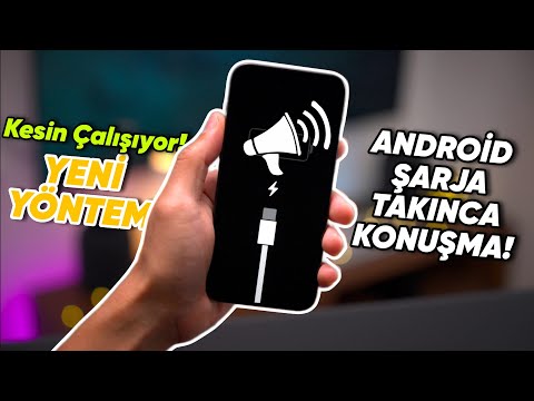 YENİ YÖNTEM! | Android Şarja Takınca Konuşma 2024