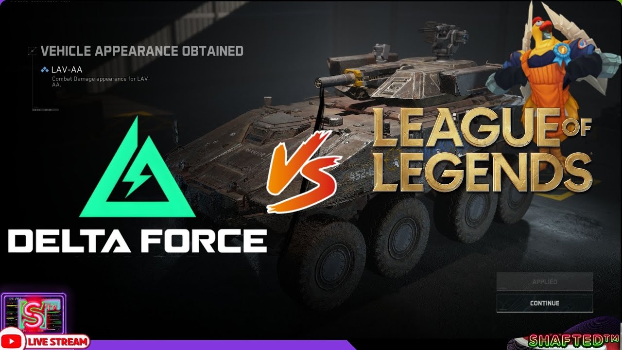 🔴LIVE | Delta Force Operations/Warfare & Chill League of Legends - YouTube