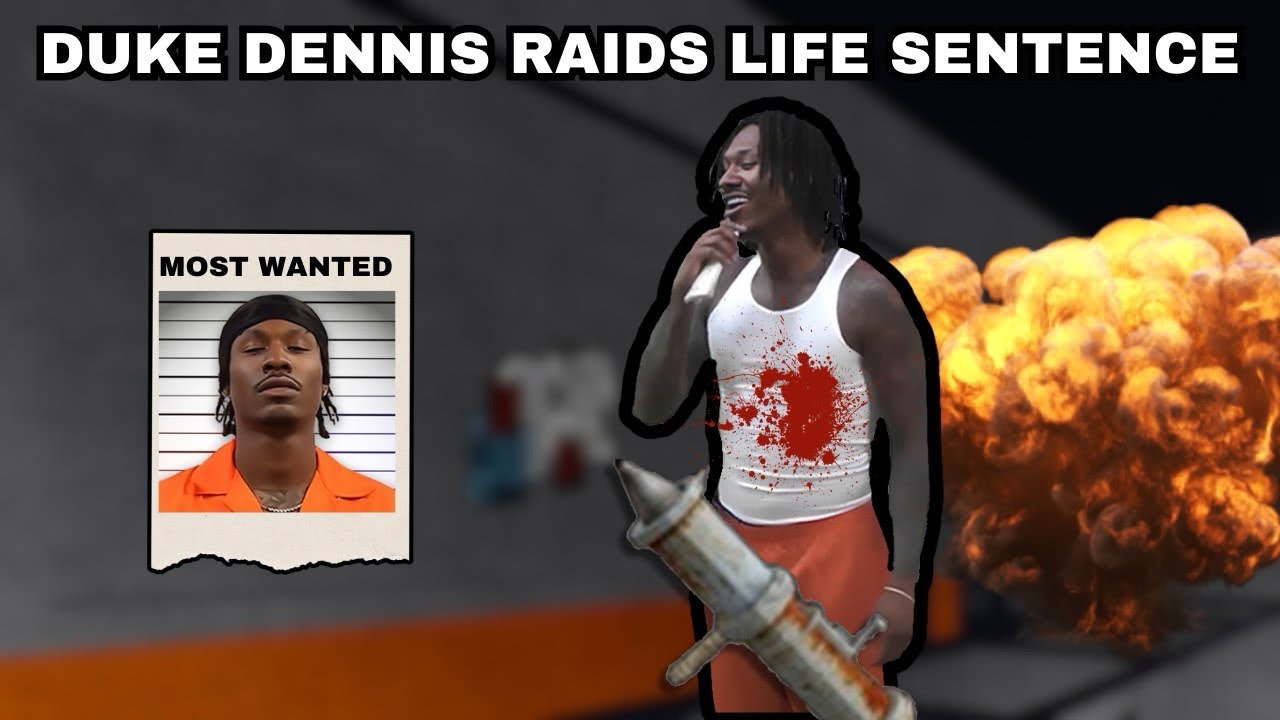 DUKE DENNIS RAIDS LIFE SENTENCE *WITH RIZZ* - YouTube