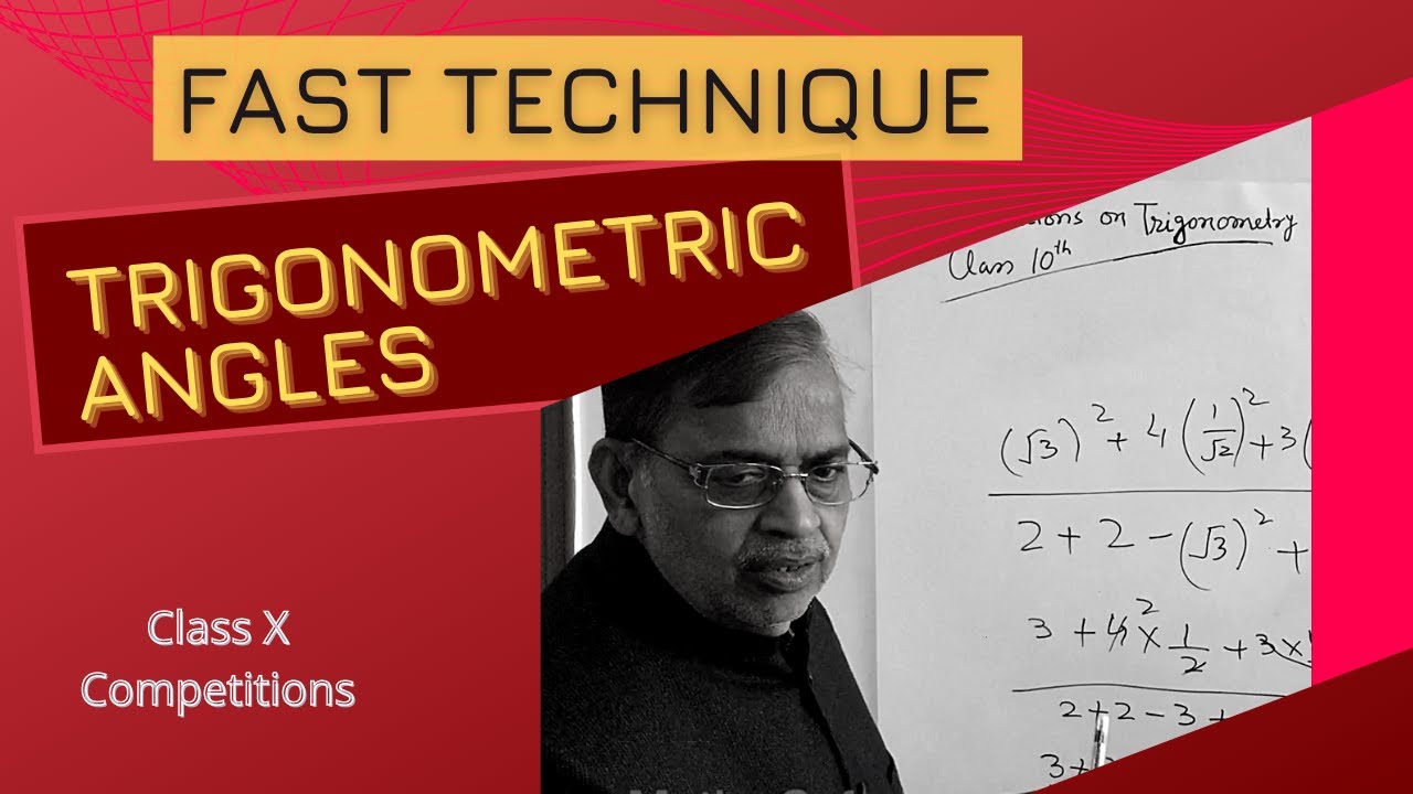 Trigonometry | Trigonometric Ratios of Standard Angles| Trigonometry ...