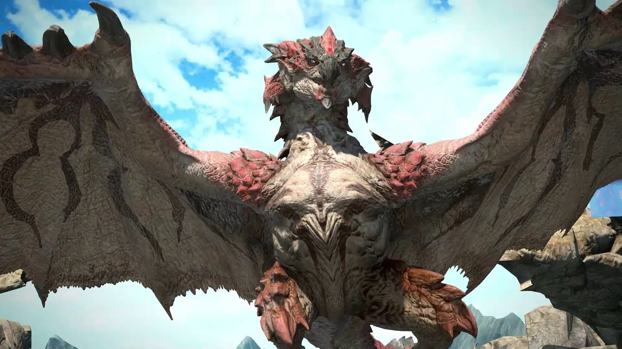 FFXIV - The Great Hunt/Rathalos (Extreme) - YouTube