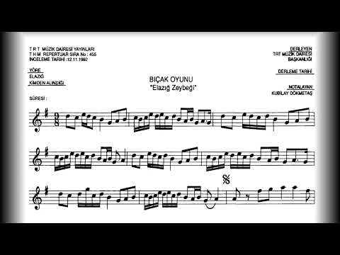BIÇAK OYUNU ( Elazığ Zeybeği)