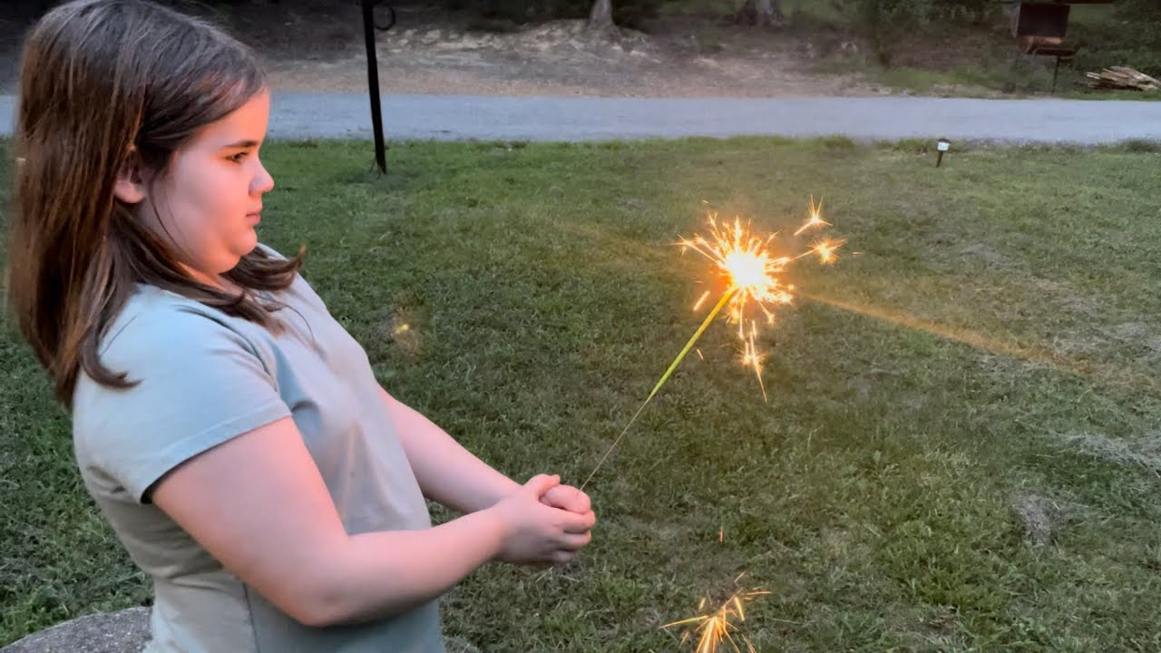 Fluorescent Sparklers ( yellow & green) Demo By Workd Class #Fireworks ...