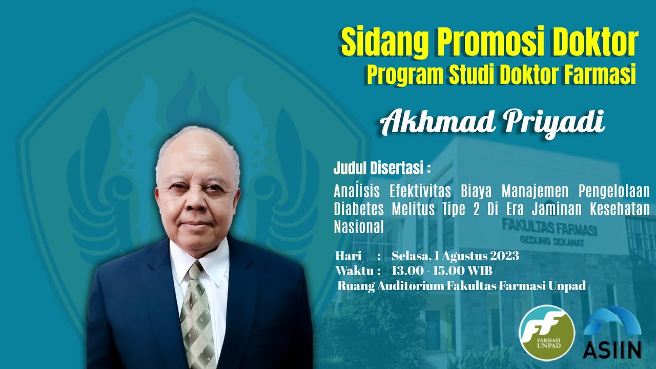 Sidang Promosi Doktor Akhmad Priyadi - YouTube