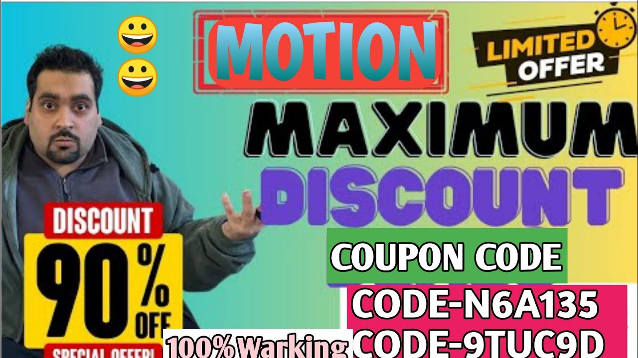 Motion App Coupon Code Free | Motion Coupon Code | Motion Discount ...