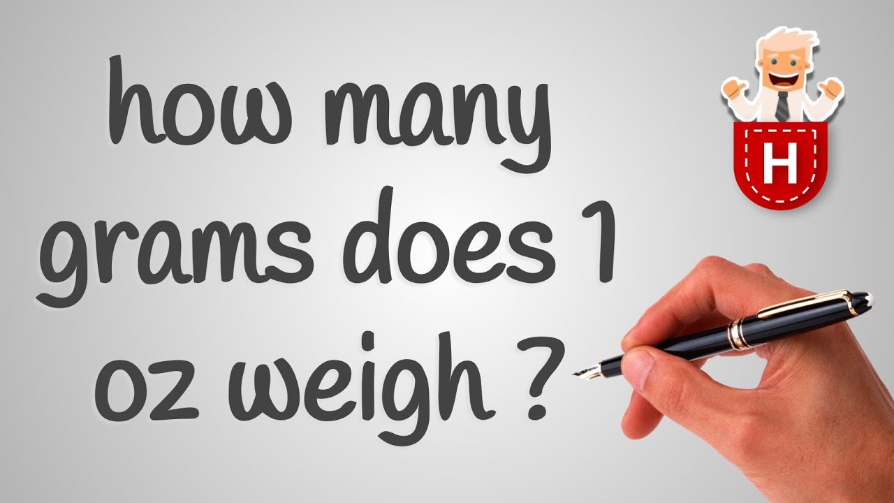 How Many Grams Does 1 Oz Weigh YouTube