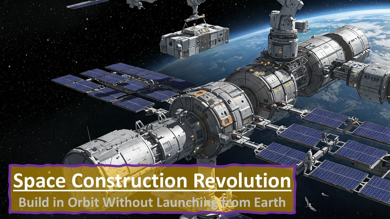 Space Construction Revolution | Build in Orbit Without Launching from ...