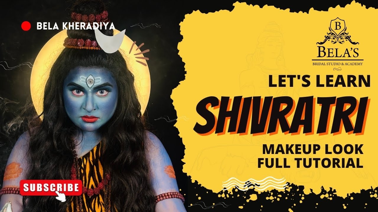 Divine Mahadev Makeup Look Tutorial | Shravan Special Makeup by Bela ...