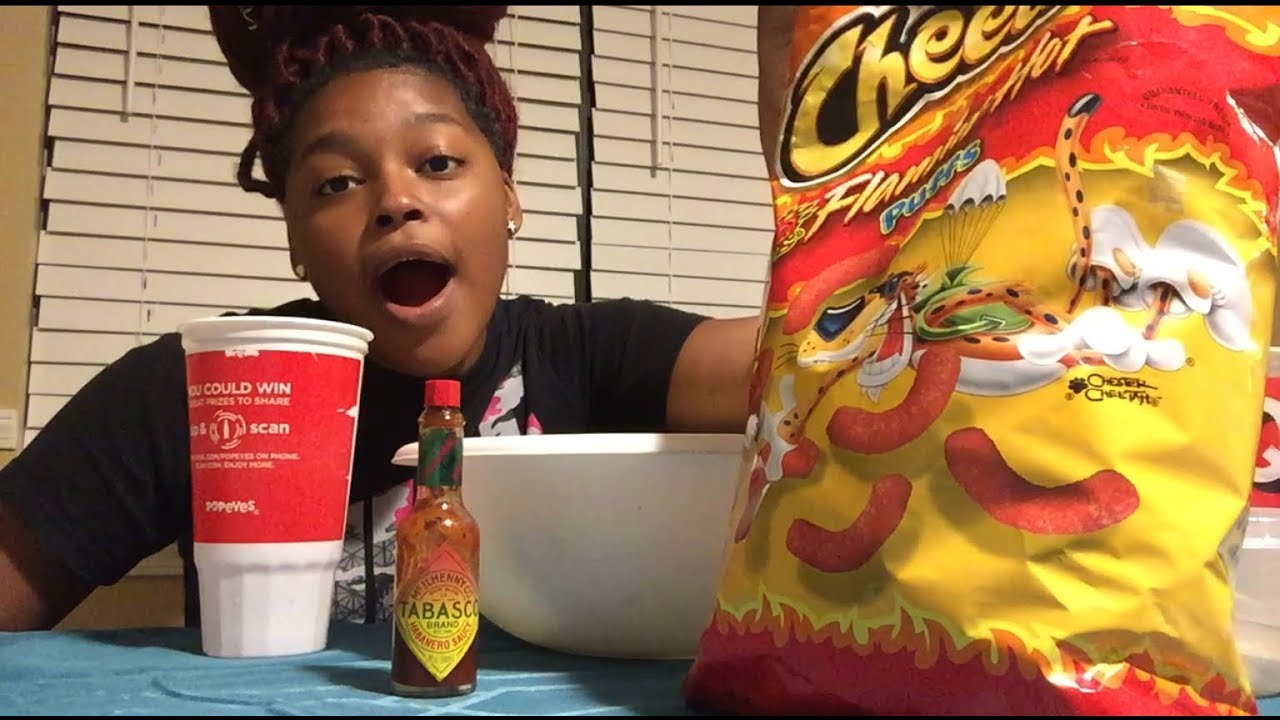 HOT Cheeto Challenge 🌡🔥👅 - YouTube