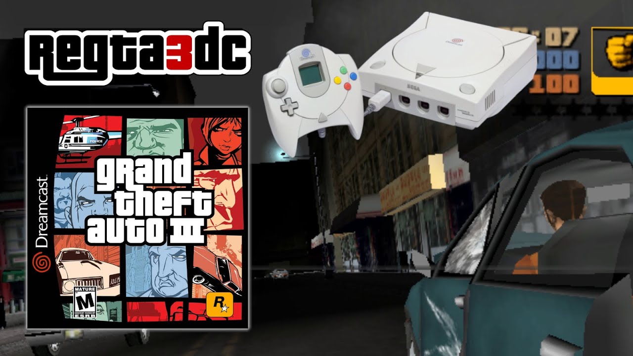 GTA 3 Dreamcast: Optimized Audio (all the Game fit in 406 MB) - YouTube