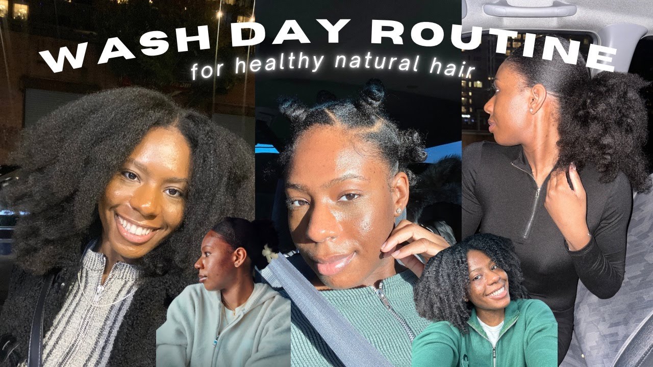 ULTIMATE WASH DAY ROUTINE FOR HEALTHY NATURAL HAIR | Shampoo, Deep ...