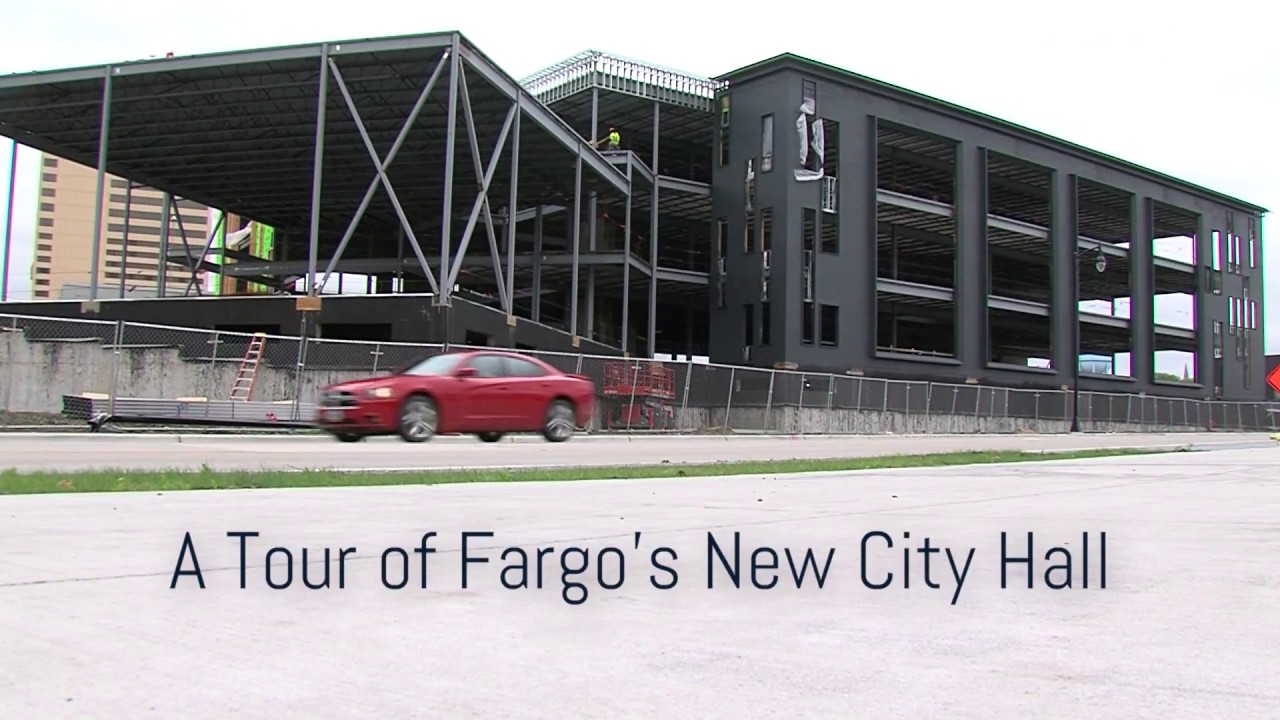 Fargo City Hall Construction Tour - May 18, 2017 - YouTube
