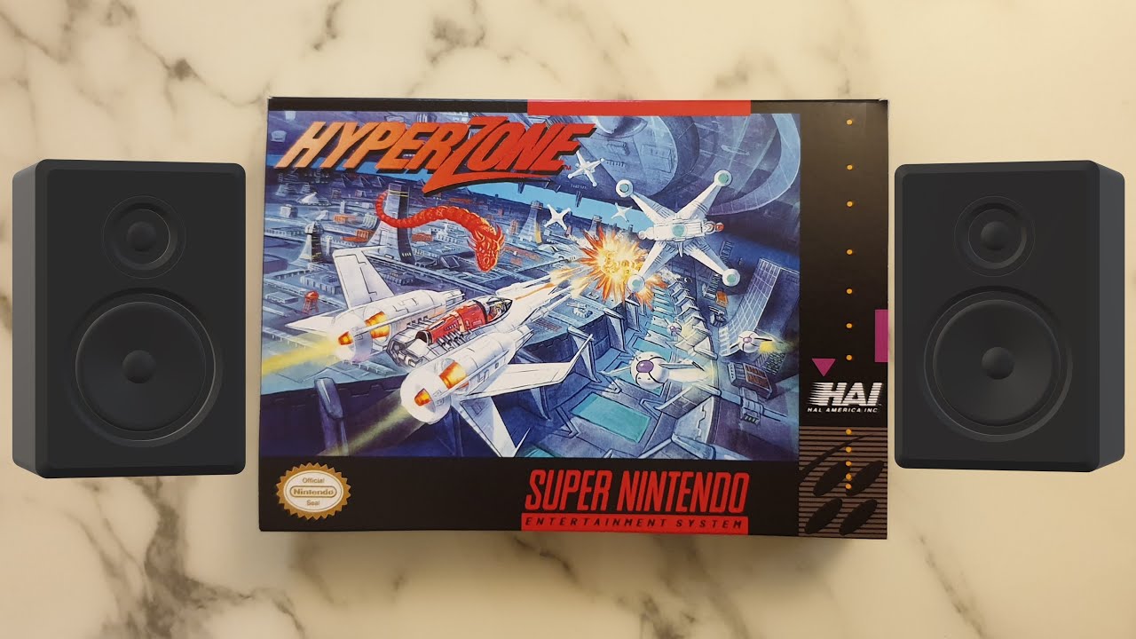 Video/Computer Game Music 1719 | Hyper Zone-Track Introduction | SNES ...