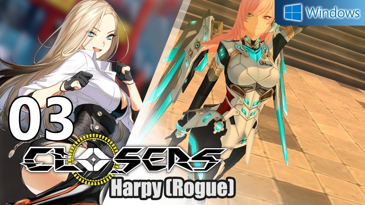 Closers Online 【PC】 Harpy (Rogue) Wolf Dogs #03 「No Commentary ...