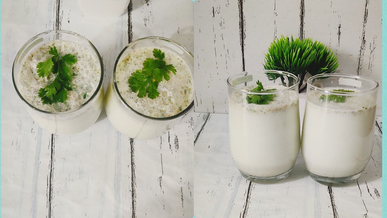 How to make butter milk | Chaas recipe | Mattha recipe| - YouTube