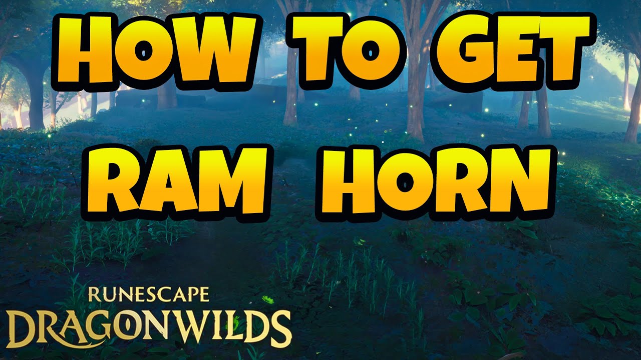 How to Get Ram Horn in Runescape Dragonwilds - YouTube