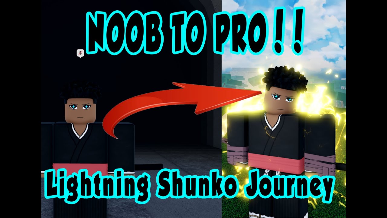 Noob To Pro To Achieve Lightning Shunko | Type Soul #1 - YouTube