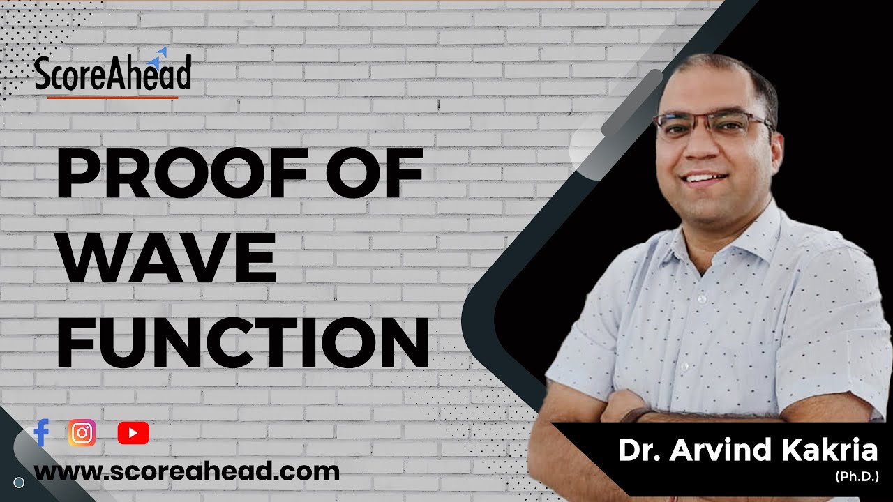 3 Proof of wave function - YouTube