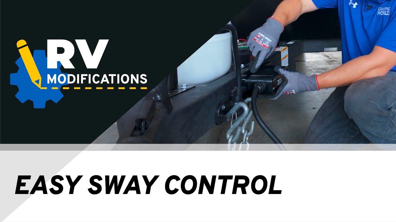 CURT True Course Electronic Sway Control | RV Modifications - YouTube