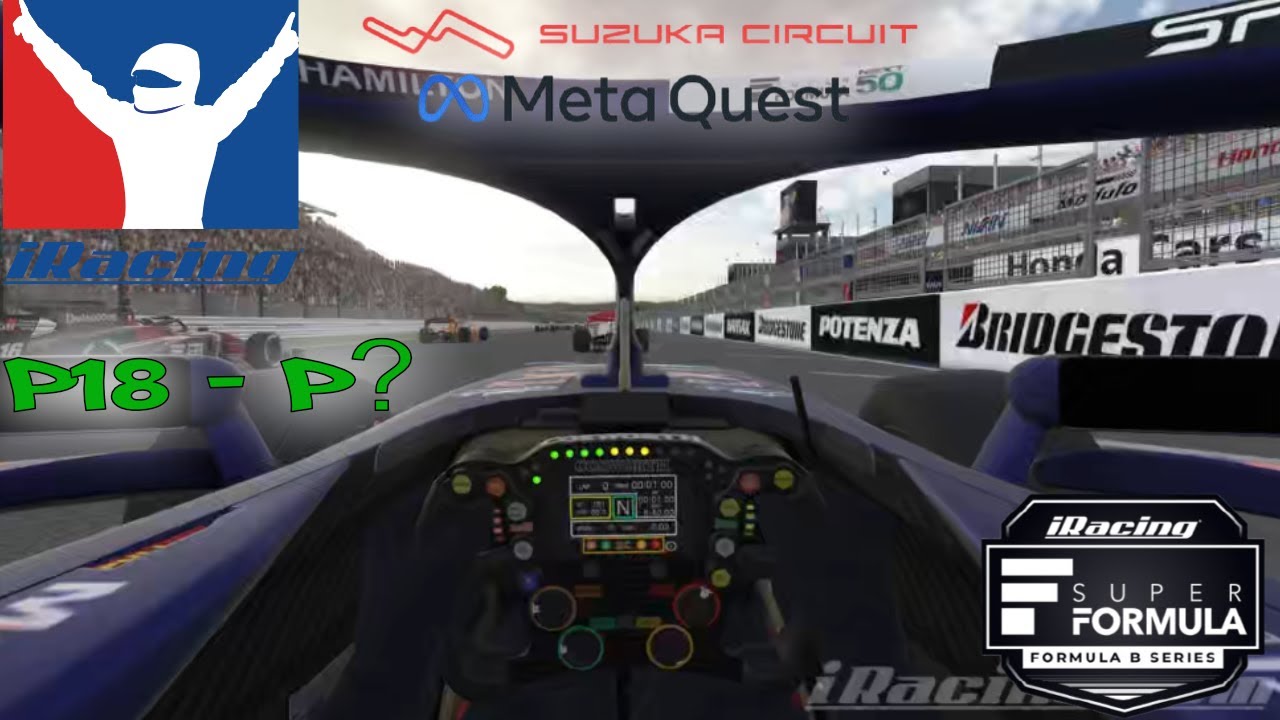 iRacing Last To First Challenge! Formula B Super Formula Series ...