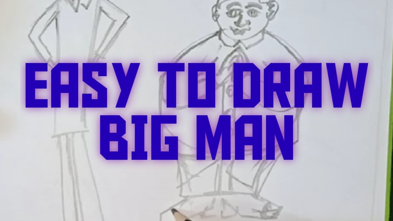 How to draw big boss - YouTube