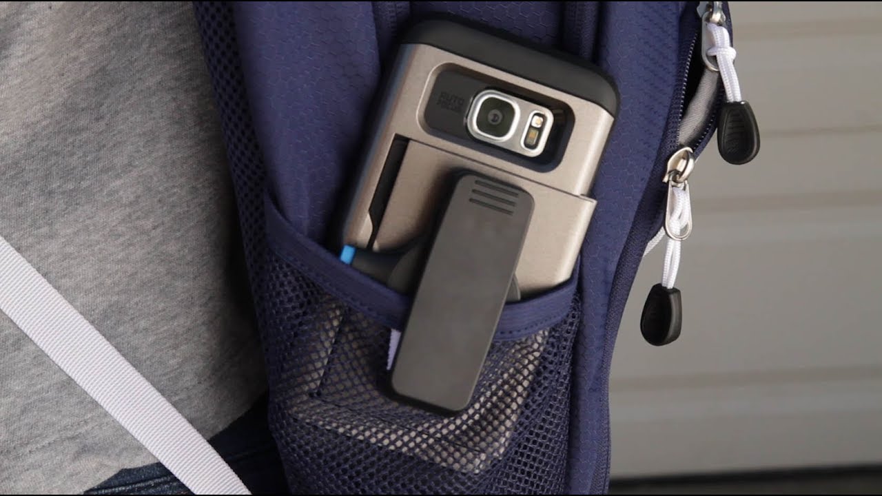 Clipster Belt Clip Phone Mount System Product Demo - YouTube