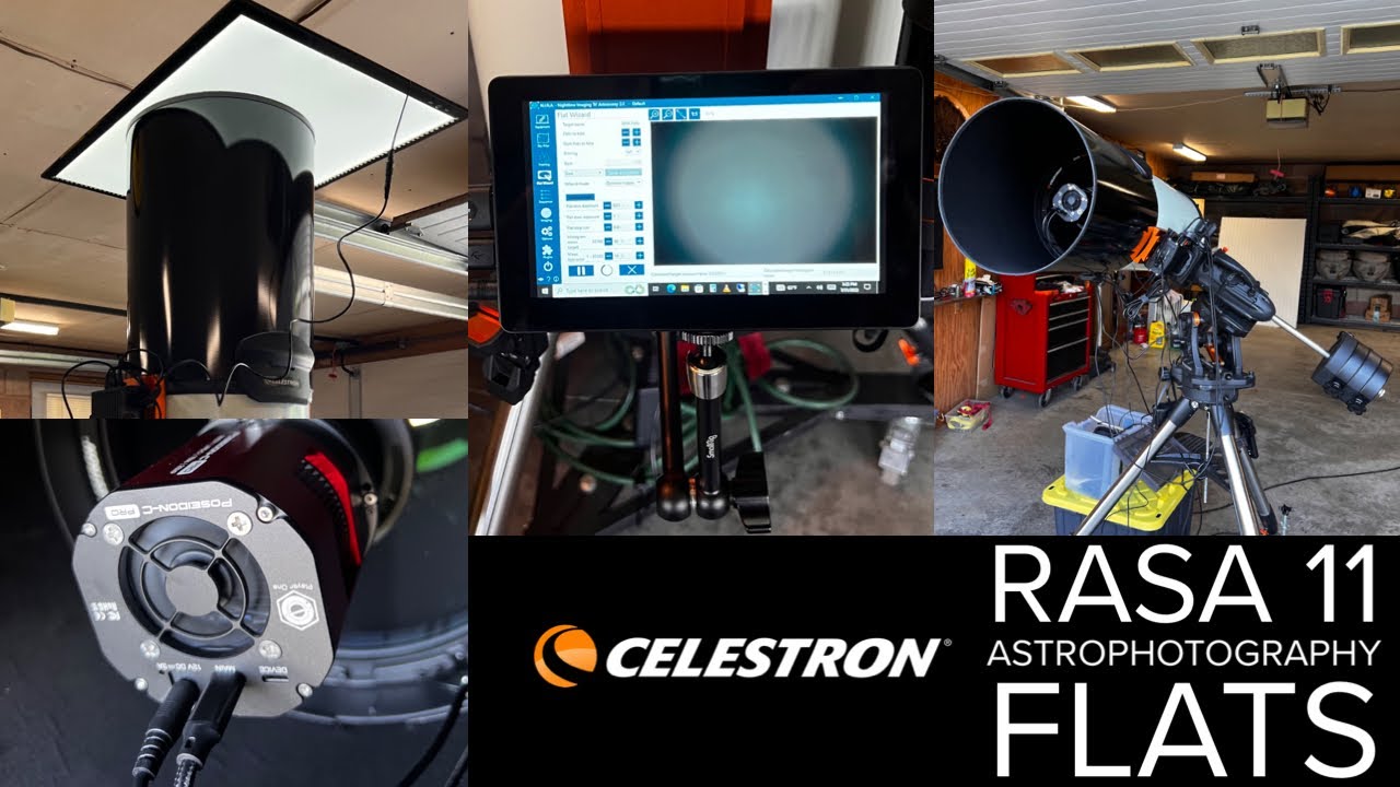 My 11 RASA Astrophotography Flats Setup - Quick Overview - YouTube