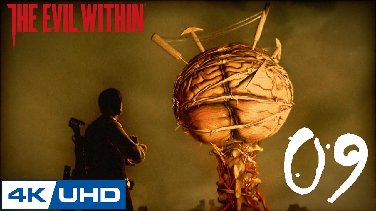 [4K] The Evil Within - 100% Playthrough - Part 9 - A GIANT, BRAIN??? (PS5) - YouTube