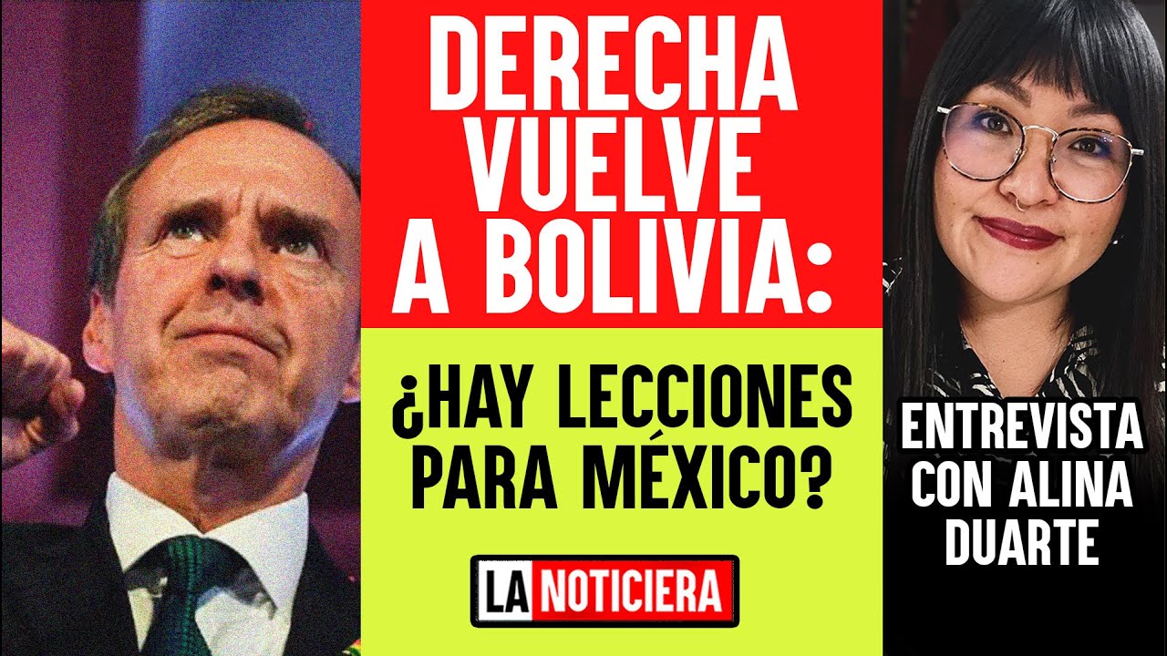 Derecha vuelve a Bolivia: ¿Hay lecciones para México? || Entrevista con ...