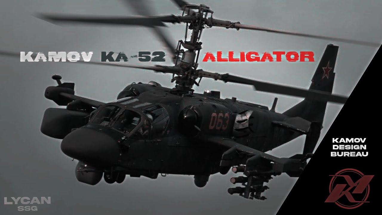 Kamov KA-52 Hokum-B In Action | Edit - YouTube