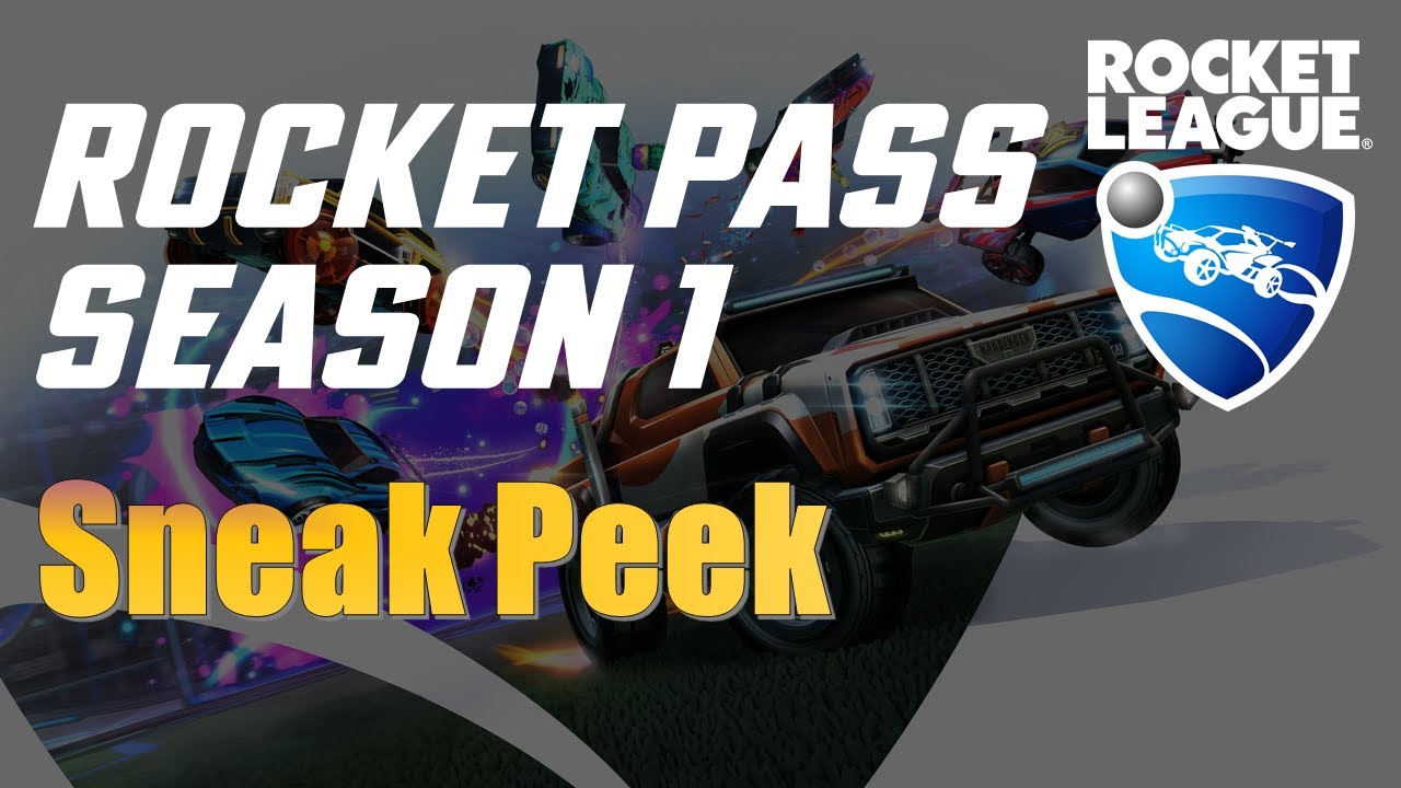 Rocket Pass Season 1 Item Preview - all items - YouTube