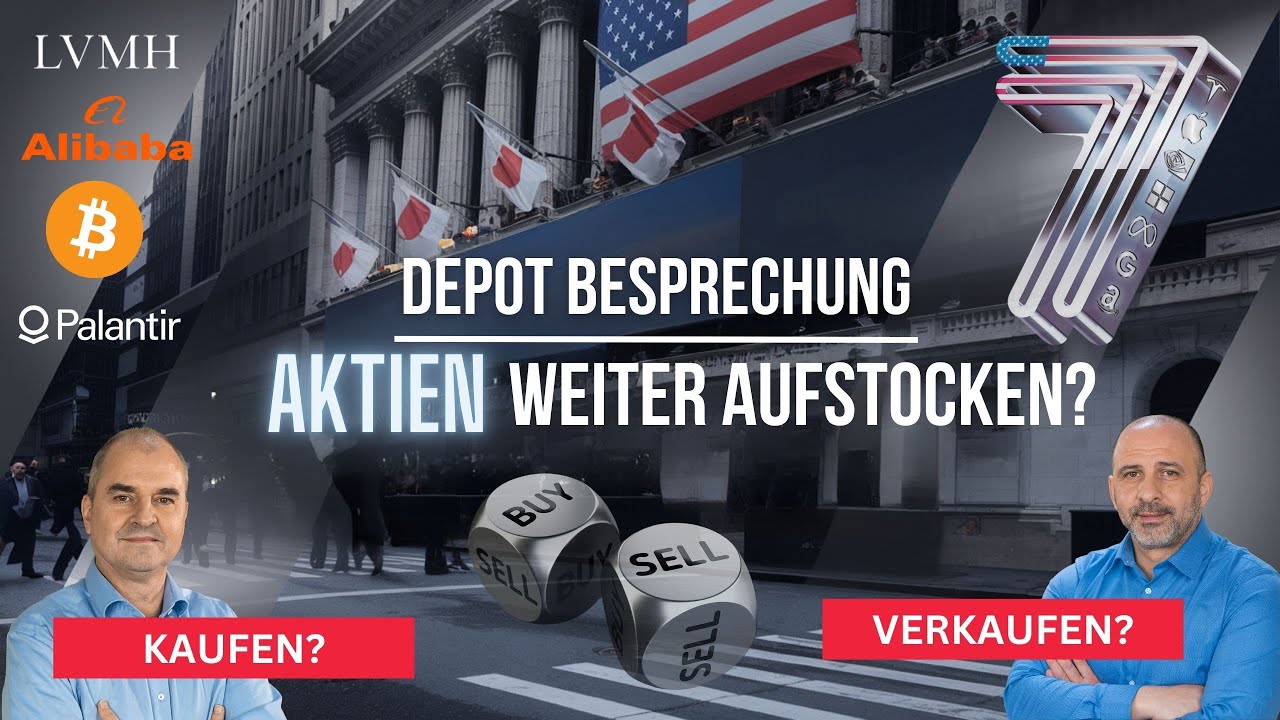 Der Blick auf die FED! Bitcoin | Palantir | LVMH | Alibaba | MAG 7 ...