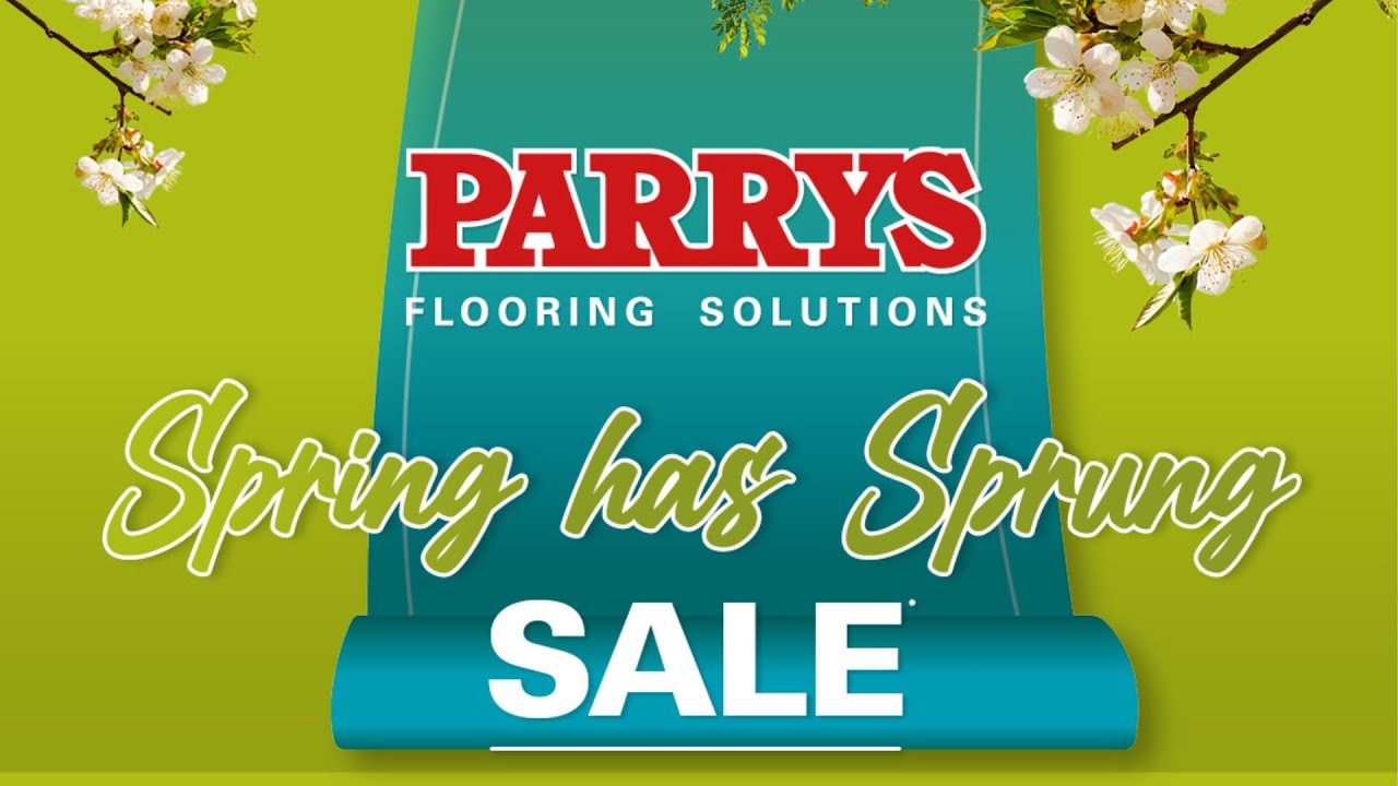 Spring has Sprung Sale | On Now | Parrys Flooring - YouTube
