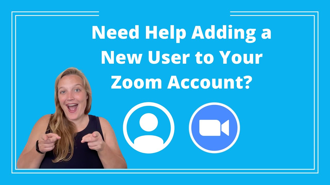 Zoom Tips: How to Add Someone To Your Zoom Account - YouTube
