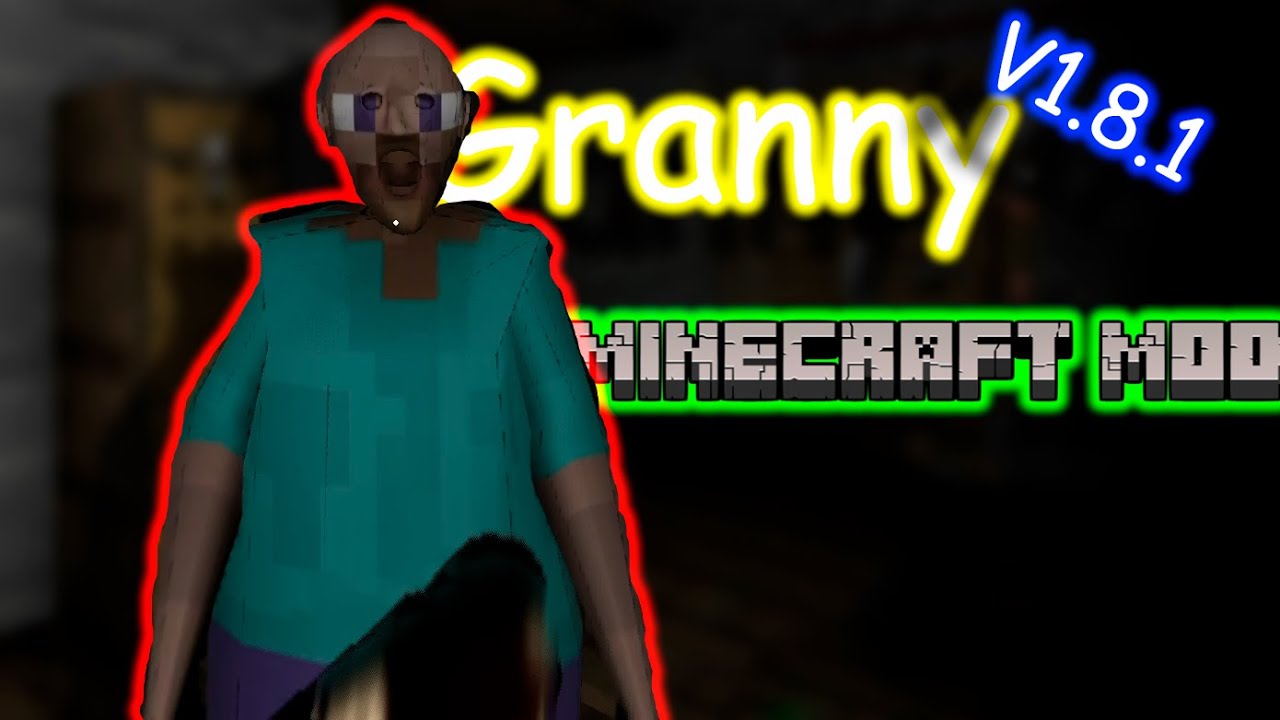 Granny 1.8.1 Pc Minecraft Full Gameplay - YouTube